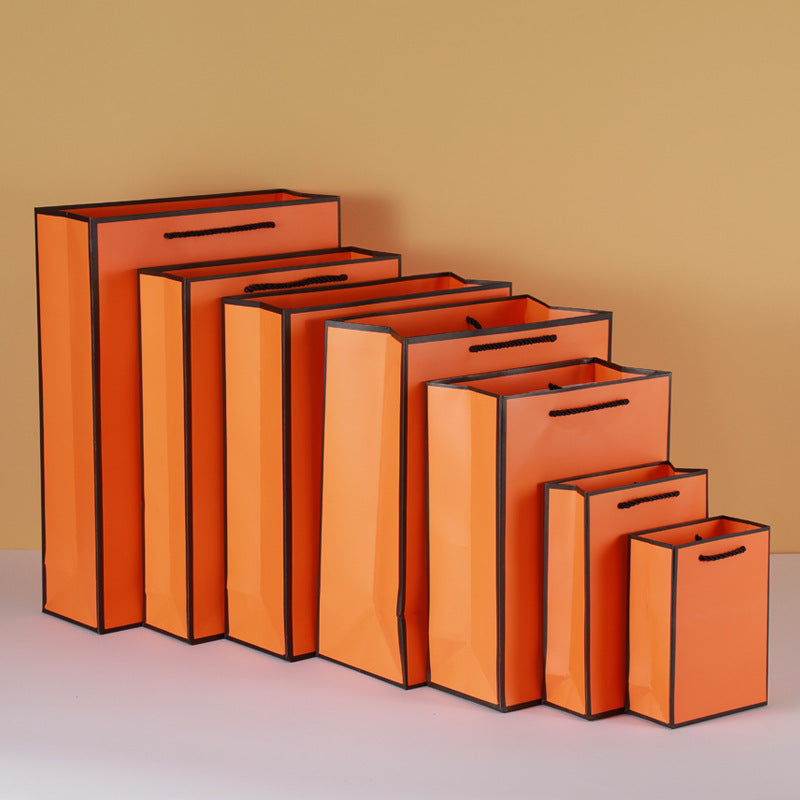 Cowhide paper bag with handle – Baipak